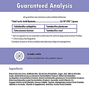 Proflora Probiotic for Cats - Healthy Digestion - Boost Immune System - Normal Bowel Function - Skin and Coat Health - Supplement for GI Tract - 30 Servings