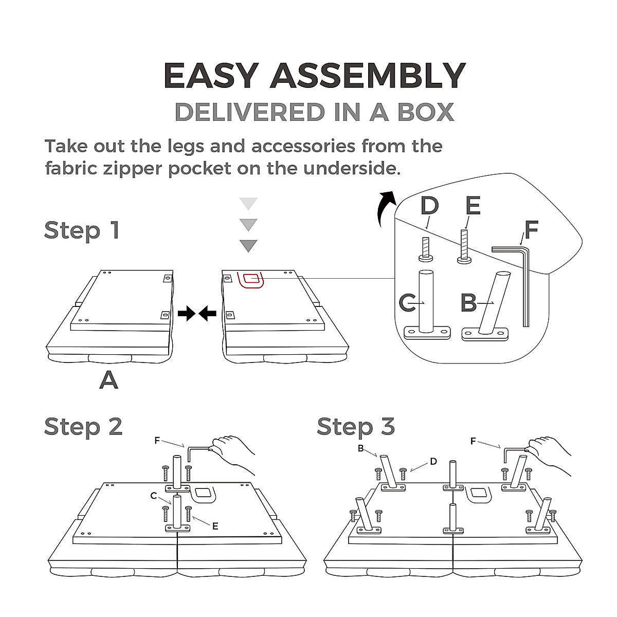Convertible Sofa Bed Memory Foam Futon Couch Bed, Modern Folding Sleeper Sofa，Sleeper Convertible Futon Sofa Bed, Loveseat for Living Room, Home Office (Brown)