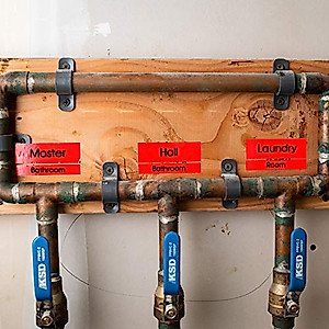 Brother Tape, Retail Packaging, 1 Inch, Black on Red (TZe451)