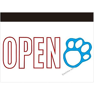 Bar Neon Light Sign Open. With Dog Paw Print. Pet Grooming St6-j0792 Lamp Neon Like Led Signs For Wall Decor