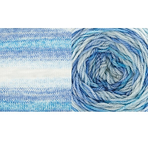 Troyarn Royal Batik (1- Skeins Pack) Ombre Yarn with Rainbow Colors,Soft Yarn for Crocheting and Knitting0 Anti-Pilling Acrylic 1x140 gr (1x383 yds) (10606)