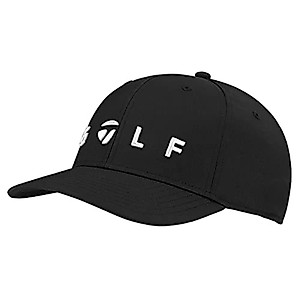 TaylorMade Men's Lifestyle Cap, Black, One Size