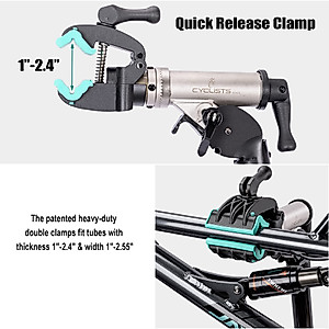 cyclists Bike Repair Stand(Max Load 110lbs)- Bike Stand for Workstand Maintenance - E Bike Repair Stand Bicycle Shop Home Mechanics for Mountain Bike and Road Bike
