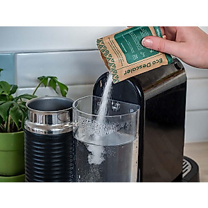 The Green Pods Eco Descaler - Coffee Machine Descaler Compatible With Nespresso, Keurig, Breville, DeLonghi, And All Others - Descaling Powder