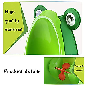 Frog Pee Training,Cute Frog Potty Training Urinal for Boys with Funny Aiming Target,Frog Shape Pee Trainer