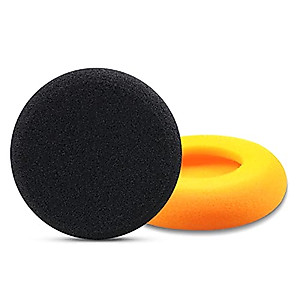 GVOEARS Replacement Cushion Earpads for Koss Portapro Headphones 2 Pairs (Black&Orange)