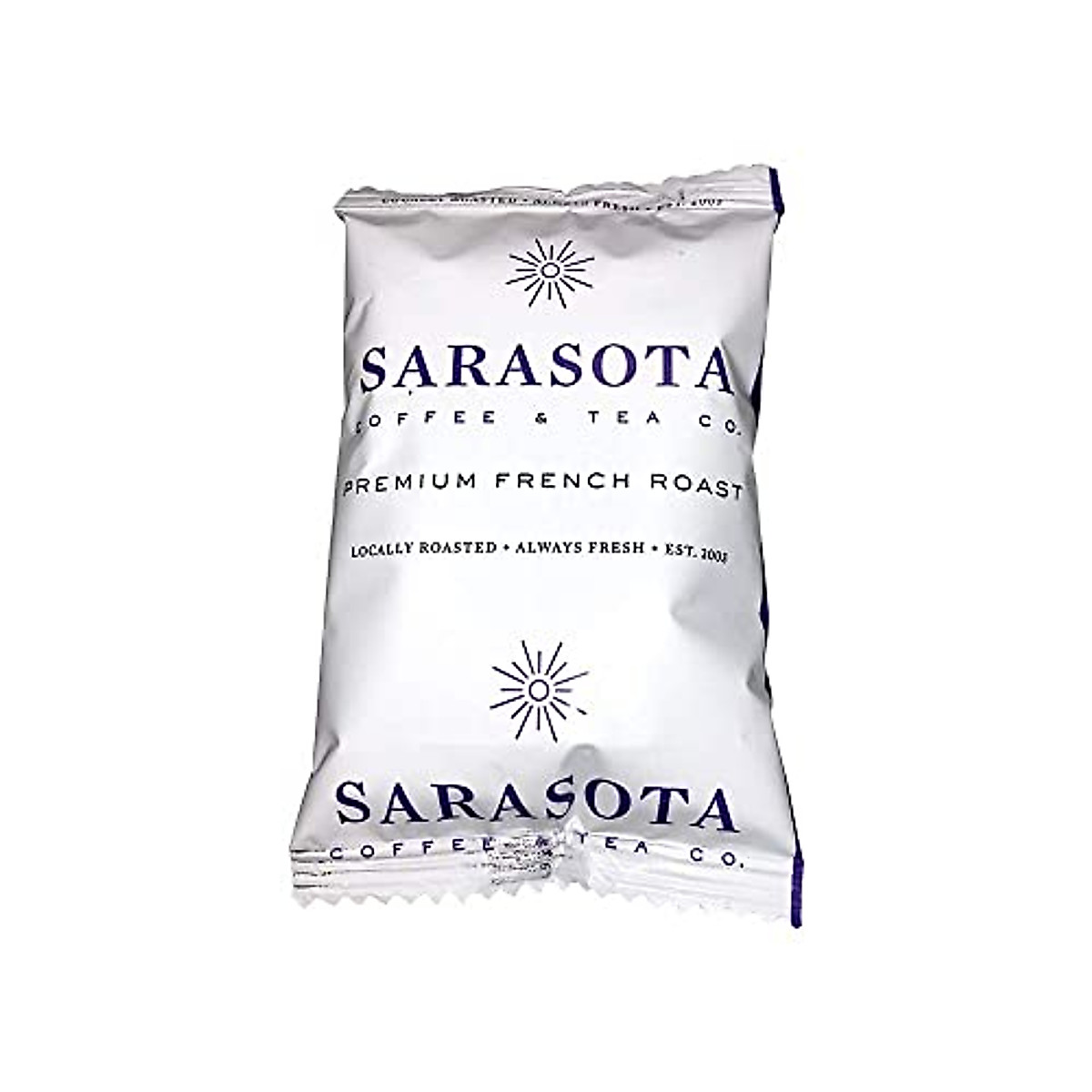 Sarasota Coffee & Tea Co. Signature Dark European 1.5 oz Coffee Packets, Gourmet Colombian Bulk Coffee, Office Coffee, 12 Cup Coffee Packs, Medium Roast, Single Pot Bags For Drip Coffee Makers, 42 Count