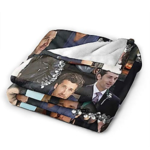 Eppedtul Derek Shepherd Collage Ultra-Soft Micro Fleece Blanket 50"" X40