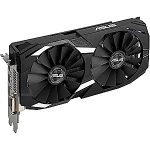 ASUS Radeon RX 580 O4G Dual-Fan OC Edition GDDR5 DP HDMI DVI VR Ready AMD Graphics Card (DUAL-RX580-O4G)