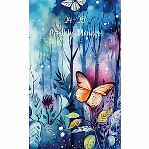 24/25 Monthly Pocket Planner: 2 Year Pocket Calendar 2024-2025 for Purse | January 2024 to December 2025 | 4" x 6-1/2" | 48 Note Page | Pocket Size