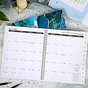 2023-2024 Monthly Planner/Calendar - 2 Year Monthly Planner 2023-2024, Jan 2023 - Dec 2024, 9" × 11", 24 Months Planner, Monthly Tabs & Holidays & Note Pages & Double-Side Pocket & Twin-Wire Binding