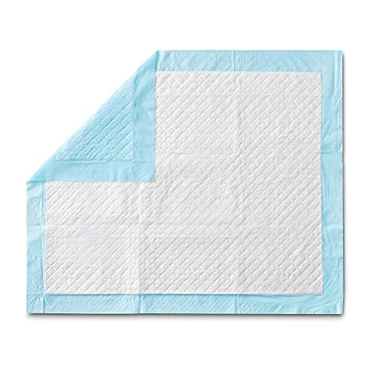 Amazon Basics Dog and Puppy Pee Pads with Leak-Proof Quick-Dry Design for Potty Training, Heavy Duty Absorbency, X-Large, 28 x 34 Inches - Pack of 50