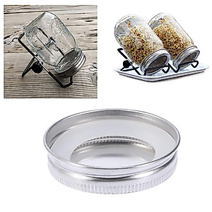 20pcs 2.8inch White Silicone Seal Rings Jar Gaskets Replacement Rubber Gasket Seal Glass Jar Seals Airtight Silicone Gasket Sealing Rings for Regular Mouth Canning Jar Storage Containers