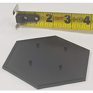 Action Figure Stand for 1/12 Scale (6") Marvel Legends, DC, GI Joe: Classified (Black, lot of 20)