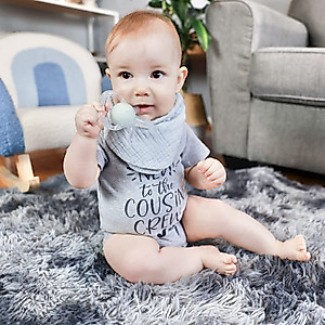 Joymax Baby Teething Toys, BPA-Free and CPSIA Certified Soft Freezable Rattle Molar Teether Toothbrush for Babies 0-6 Month - Food Grade Silicone - Dishwasher & Freezer Safe