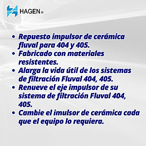 Fluval Magnetic Impeller w/straight fan blades, 404, 405 - 110V