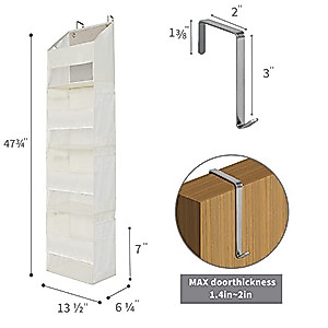 GRANNY SAYS Bundle of 1-Pack Large Storage Box & 1-Pack Over The Door Storage Organizer