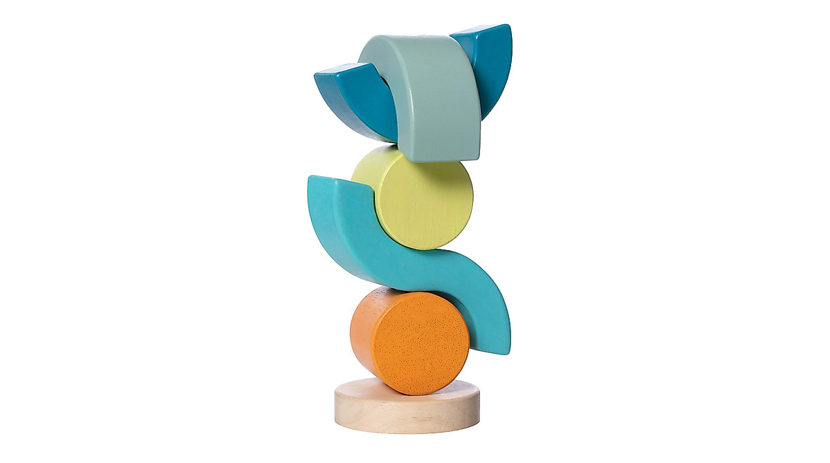 Manhattan Toy Boom Shock-A-Locka Stacking Toy for Toddlers