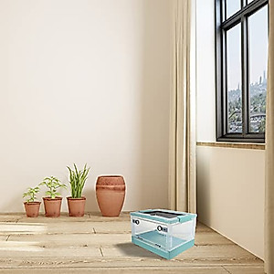 Hamster Travel Carrier Hamster Cage- Large Guinea Pig Cage Haven Habitat- Small Animal Cage for Hamster, Guinea Pig, Gerbil- Includes Exercise Wheel, Water Bottle