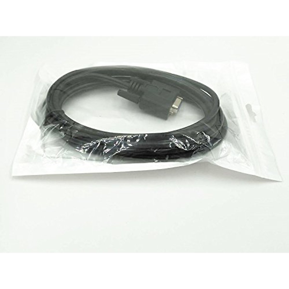 xjs XJSXZC 8P Mini Din Male to Female DB9 RS232 PLC Programming Adapter Cable 10Ft (DB9 RS232)