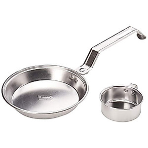 Coleman 5-Piece Outdoor Cooking Set, Includes Frying Pan, Pot with Lid, Plate, & Cup, Outdoor Aluminum Mess Kit for Camping, Tailgating, RVs, & Outdoor Cooking