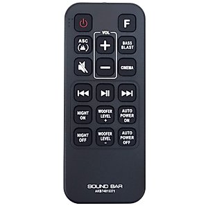 AKB74815371 Replacement Remote Fit for LG Wireless Sound Bar SK3D (SK3D, SPH4B-W) SK4D (SK4D, SPH4B-W) SJ4