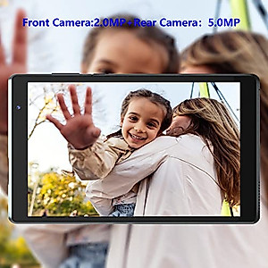 CUPEISI Tablet 8 inch Quad-Core RAM 2GB+ROM 32GB Android 11 Tablets 1280 * 800 IPS HD Display 4300mAh Battery, 2MP+5MP Dual Camera, Tablets Include Leather Case