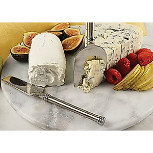 RSVP International Endurance® Stainless Steel Cheese Knives, Set of 5 | Five Different Blades | Cut & Serve Cheeses in Style | Great for Parties, Events, or Home Use | Dishwasher Safe
