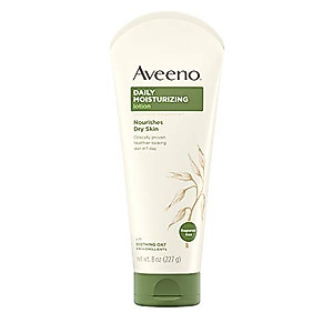 Aveeno Daily Moisturizing Body Lotion, Fragrance-Free, 8 Fl Oz