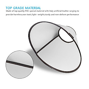 Adjustable Dog Elizabeth Collar Latest Upgrade Felicey Pet Protective Collar with Soft Edge Dog Neck Cone Recovery Cone Collar for Anti-Bite Lick, Surgery or Wound Healing (XXXXL)