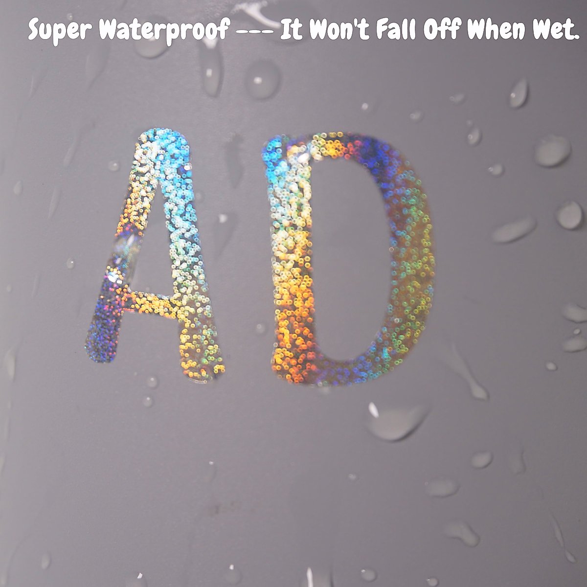 8 Sheets Laser Name Stickers for Stanley Cup,Holographic Waterproof Personalized Letter Stickers Alphabet for Tumbler DIY 8 Sheets Silver