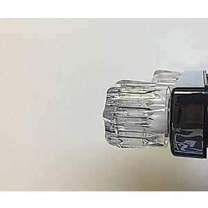 StoneCrest Dual Control 8" Non-Metallic Exposed Shower Faucet, Chrome Finish