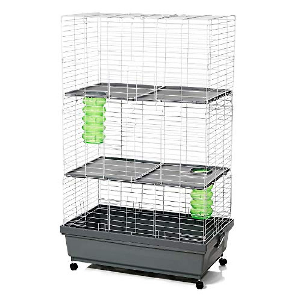 Kaytee Solid Floor Habitat with Casters for Pet Ferrets