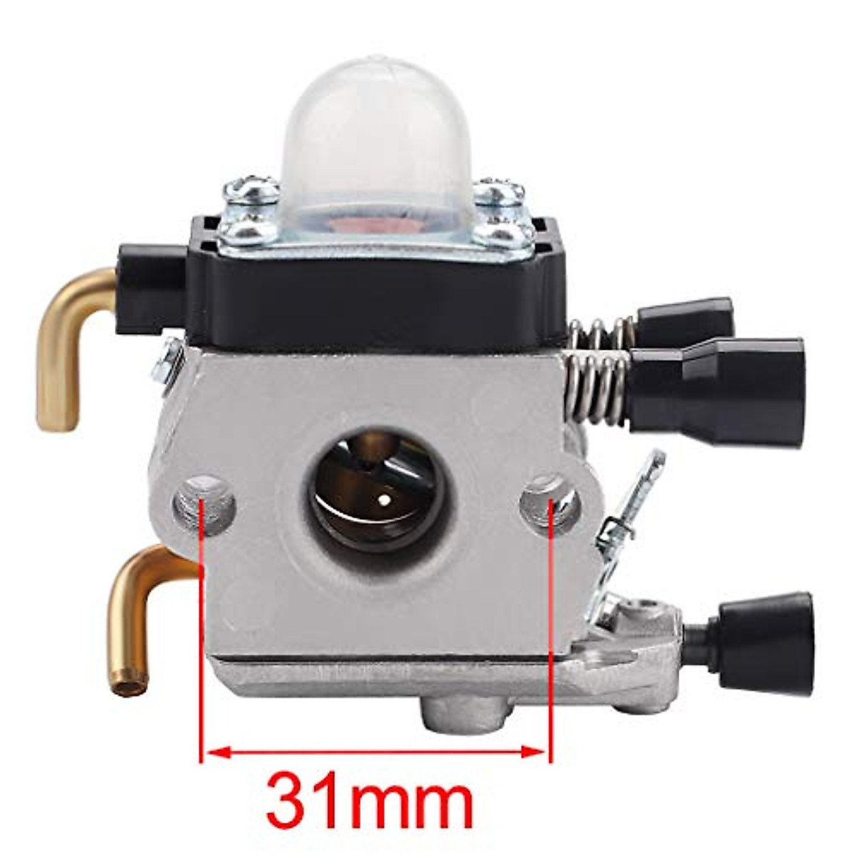 Hipa FS80R Carburetor for STHIL FS85 FS85R FS80 FS72 FS74 FS75 FS76 FS85RX HS72 HS74 HS75 HS76 HS80 HS85 HL75 FH75 FC75 FC85 KM80 HT70 HT75 String Trimmer Weedeater w Maintenance Kit