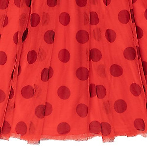 Miraculous Ladybug Big Girls Tulle Dress Black/Red 14-16