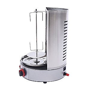 sharma machine,Vertical Rotisserie Oven Grill Rotisserie Doner Kebab Gyro Grill ​Device Vertical Gas Broiler Shawarma Machine Suitable for picnic restaurant home garden party