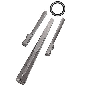 ABuff 10 Packs of Heavy Duty Wedge and Feather Shims, 5/8 Inch Plug Shim and Wedge Concrete Rock Stone Splitter Hand Tools