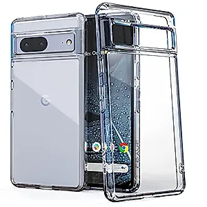 Crave Clear Guard for Pixel 7 Case, Shockproof Clear Case for Google Pixel 7