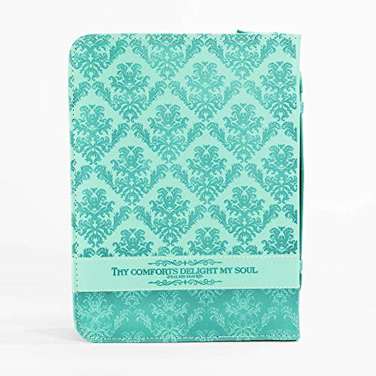 "Divinity Boutique Bible Business Report Cover (25713) | Fits Bibles up to 10" X 7" X 1.50", Teal Green, x-Large