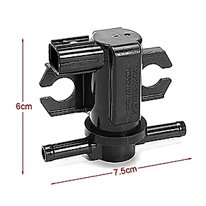 glvitory 1PCS 911-141 Vapor Canister Purge Valve Evaporative Valve Replace 12581985 36162-RDV-J01 36162RDVJ01