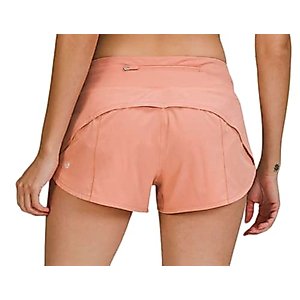 LULULEMON Speed Up Short Low-Rise 2.5" Lined (Pink Savannah, Size 4)