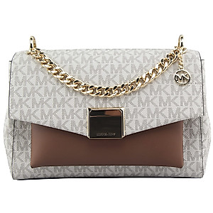 Lita Medium Two-Tone Logo Crossbody Bag