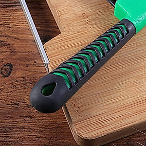 STOBOK 1Pc Horse Hoof Pick, Anti-Slip Deluxe Durable Ergonomically Practical Grip Hoof Pick with Brush Cleaning Tools for Horse Grooming Tools