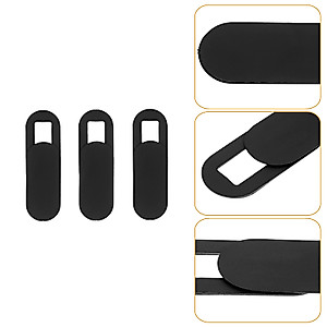 3 Pcs Lens Privacy Protection Computers Laptops Webcam Lid Camera Slide Tablet Protector Phone Slide Blocker Video Camera for Computer Webcam Blocker Cover Slider Ultra Thin Abs