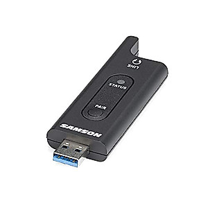 Samson DE10x Omnidirectional Headset Microphone Bundle XPD2 Headset USB Digital Wireless System