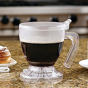 BonJour Coffee & Tea Smart Brewer, 19.5 Ounce, Clear