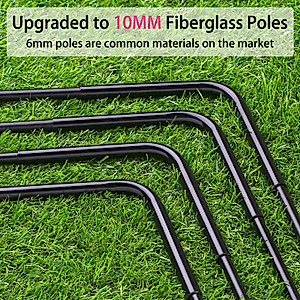 WEKEFON Soccer Goal 5' x 3.1', Pink, Portable for Backyard Games & Training, 1 Pack