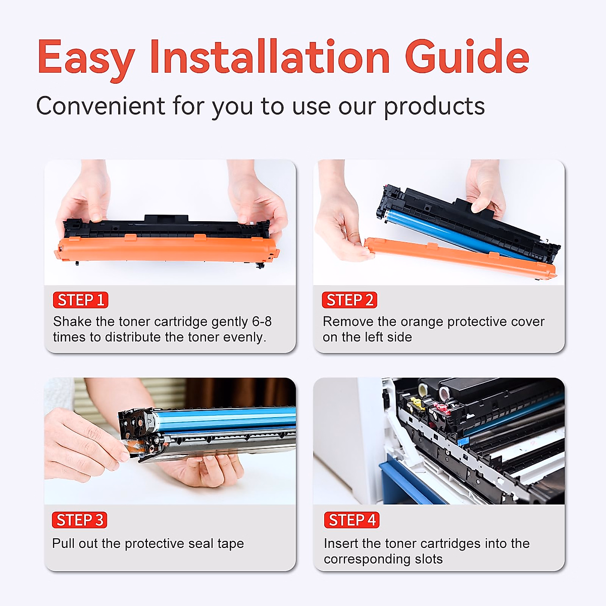 069 069H Toner Cartridge Compatible for Canon 069 Toner Cartridge Set for Canon Color Imageclass MF753Cdw MF751Cdw LBP674Cdw, myCartridge SUPRINT 069 Toner Cartridge (Black Cyan Yellow Magenta 4-Pack)