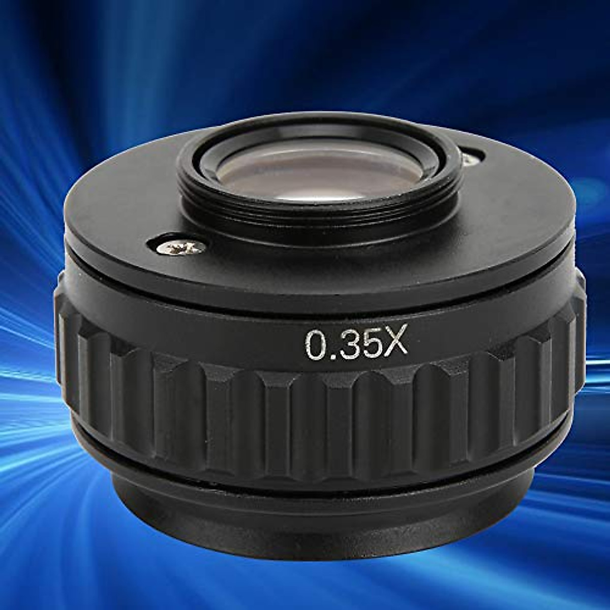 0.35X Microscope Adapter，CTV Microscope Lens Camera Interface Adapters，Mount Lens Adapter Microscope Accessory，for Trinocular Stereo Microscope