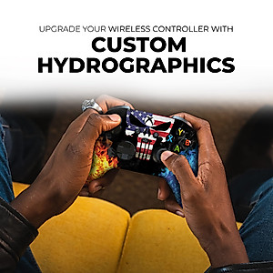 DreamController Original X-box Wireless Controller Special Edition Customized Compatible with X-box One S/X-box Series X/S & Windows 10 Made with Advanced HydroDip Print Technology(Not Just a Skin)
